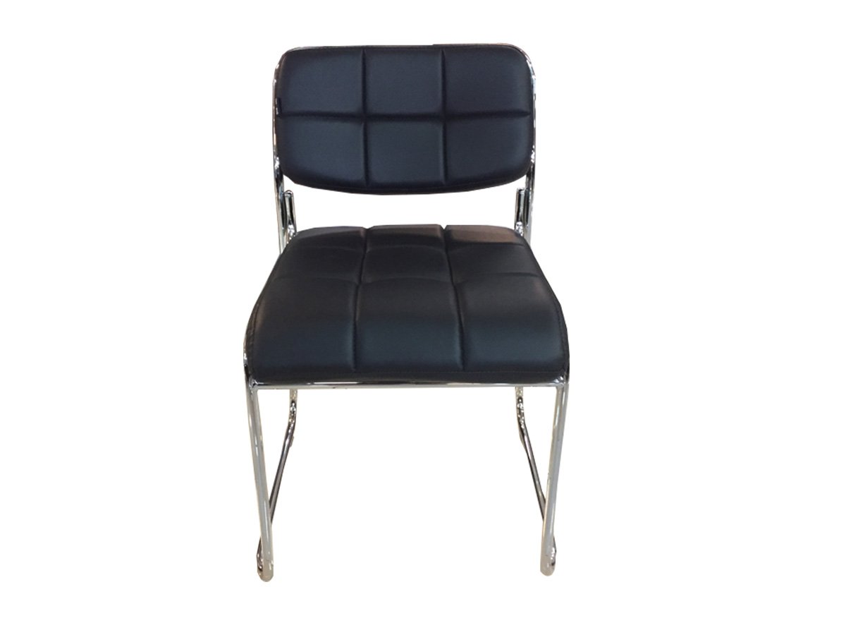 Jual Kursi Hadap Kursi Kantor Office Chair Black TIRTA Furniture | Interio