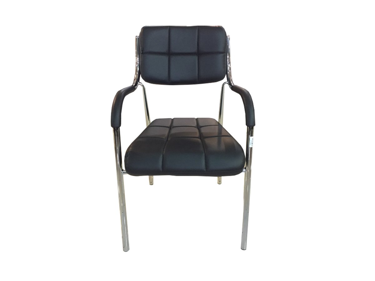 Jual Kursi Hadap Kursi Kantor Office Chair Black TITUS Furniture | Interio